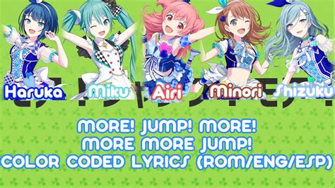 【full Ver】more Jump More Color Coded Lyrics Rom Eng Esp More More