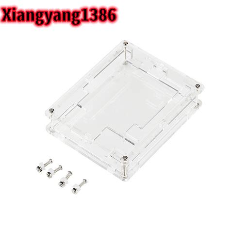 Uno R3 Case Enclosure กล ่ องอะคริลิคใสฝาครอบใสสําหรับ Arduino Uno R3 Case Shopee Thailand