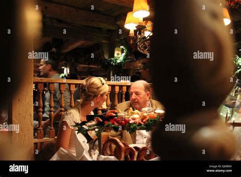 Ralph Siegel And His New Girlfriend Annika Gassner At Kaefer Festzelt