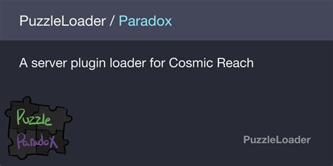 Github Puzzleshq Paradox A Server Plugin Loader For Cosmic Reach