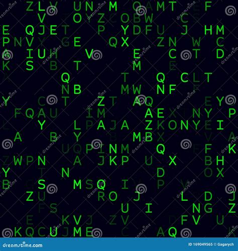 Matrix Background Stock Vector Illustration Of Blue 169049565