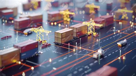 Visualization Of Supply Chain Dynamics With Demand And Supply Indicators Premium Ai Generated