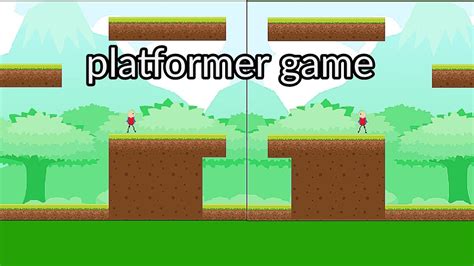 Side Scroller Game Platformer Game With Javascript Sprite Animation Youtube