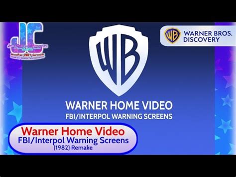 Warner Home Video Fbiinterpol Warning Screens 1982 Remake Youtube