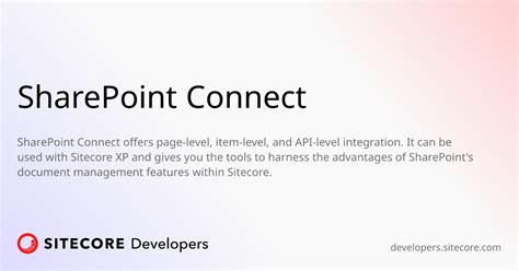 Sharepoint Connect