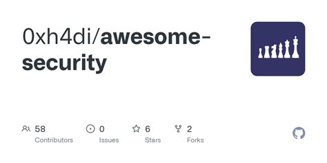 GitHub Xh Di Awesome Security
