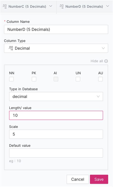 🐛 Bug Formula Columns Display Decimal Places Incorrectly · Issue 6143 · Nocodb Nocodb · Github