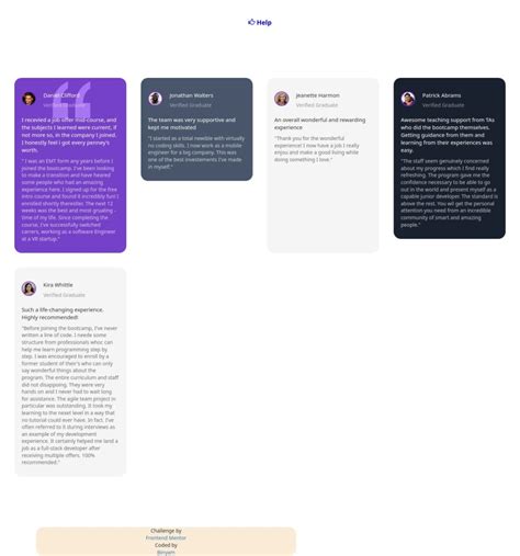 Frontend Mentor Responsive Page Using Css Grid And Flex Box Coding Challenge Solution