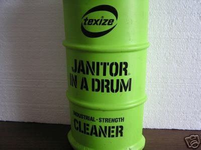 Texize Janitor In A Drum Greenville South Carolina 36415594
