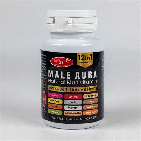 Male Aura Multivitamin For Men Herbs Based Multivitamin In Pakistan Ajyal Foods