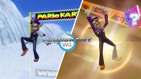 What Happens When Waluigi Plays Mario Kart Wii Without Any Kart Or Bike Youtube