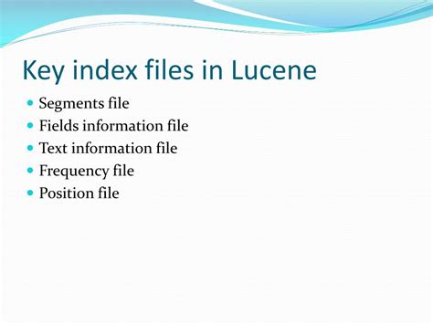 ppt lucene in action powerpoint presentation free download id 1574685