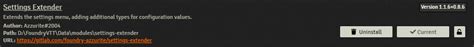 [bug] incompatibility between settings extender and libwrapper in v9
