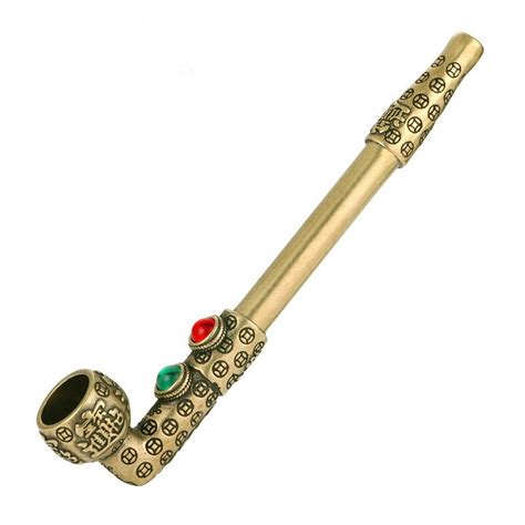 15 5cm Retro Oldstyle Pure Copper Tobacco Pipe Brass Smoking Pot Palm