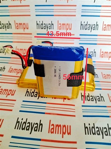 Baterai Polymer Mah V Bms Bawaan Kualitas Sangat Bagus Lazada Indonesia