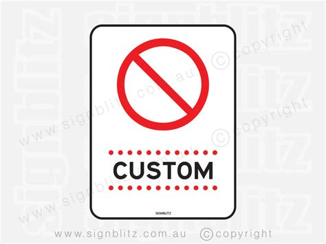 No Entry Sign Signblitz