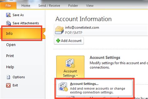 How To Enable Mail Authentication In Outlook 2010 And 2013 • Conetix