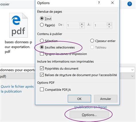 Exporter Plusieurs Feuilles Dun Classeur Excel En Pdf