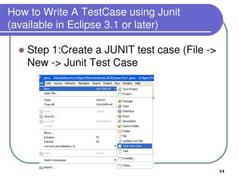 Ppt Junit Test And Project 3 Simulation Powerpoint Presentation Free Download Id2114050