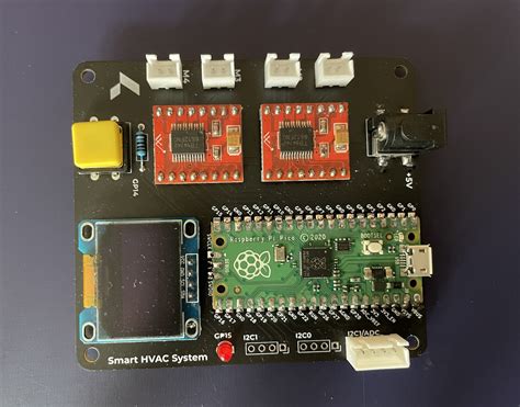 Test The Smart Hvac Pcb Design On Raspberry Pi Pico Details
