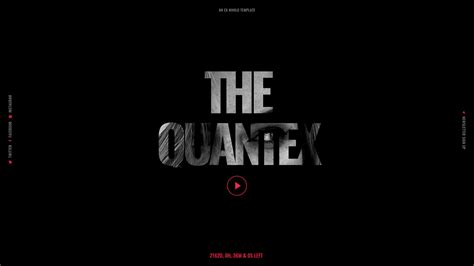 Quantex Creative Coming Soon Template