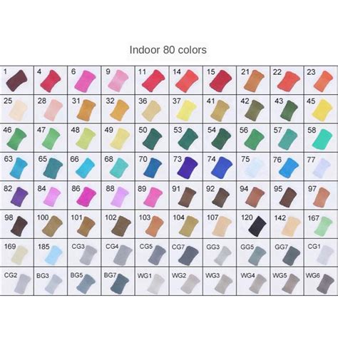 Alcohol Marker Brush Markers Dual Tips Permanent A Vicedeal