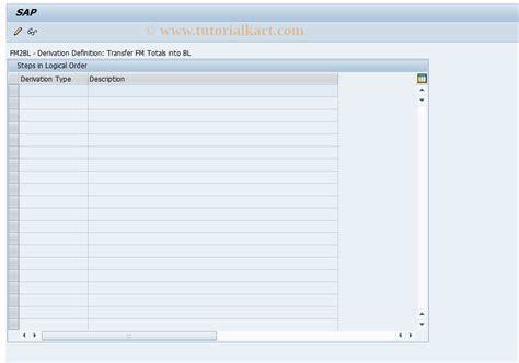 FM BL DERIVER SAP Tcode CO PA Rule For FM Transfer To BL
