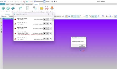 Missing License R Siemensnx