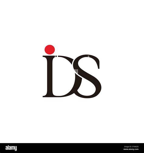 Letter Ids Simple Linked Logo Vector Stock Vector Image And Art Alamy