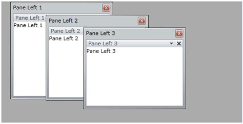 Silverlight Docking Split Container Telerik Ui For Silverlight