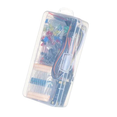 830 Breadboard Set Electronics Component Starter Diy Kit With Plastic