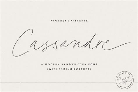 Cassandre Font Lunas Type FontSpace