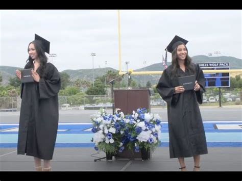 West Hills High School Class Of 2023 Graduation Youtube
