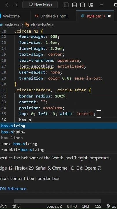 Creating A Vibrant Css Hover Effect For Circles Pure Css Animation Tutorial Youtube