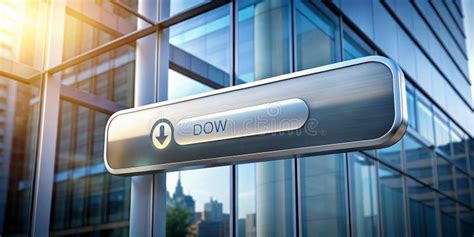 Download Modern Architectural Web Design Element A Free Rectangular Button For Enhanced User