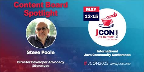 Javapro On Linkedin Jcon Contentboard Developer Opentowork Java