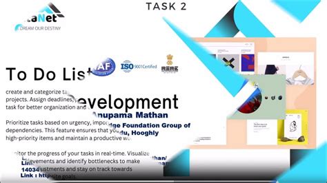 Octanet Intern Saswati To Do List Using Html Css Js Task 2 Youtube