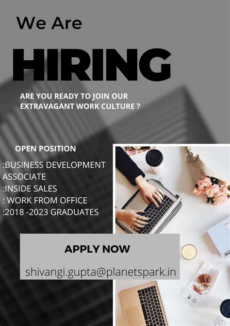 Shivangi Gupta On Linkedin Planetspark Is Hiring For Sales Role Job Title Business Development…