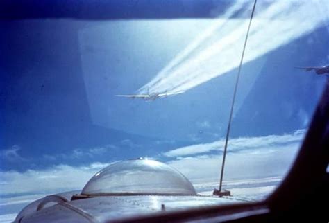World Photo Taken From The Pilots Seat Of A B 24 On Their Way To Ruin