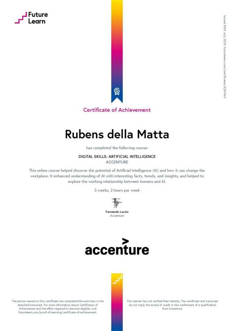 Futurelearn Certificate