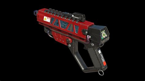 Scifi Weapon 3d Model