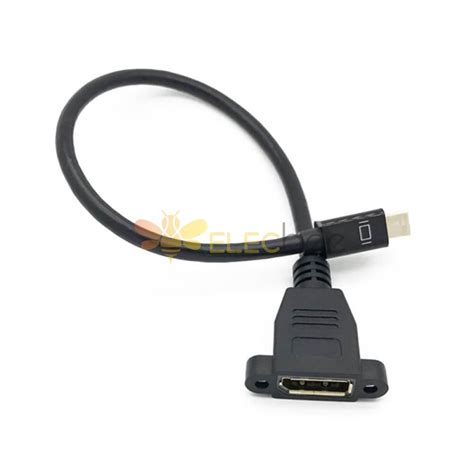 Mini Displayport To Female Displayport MDP Male To DP With Screw Lock Cable 0 3 Meters