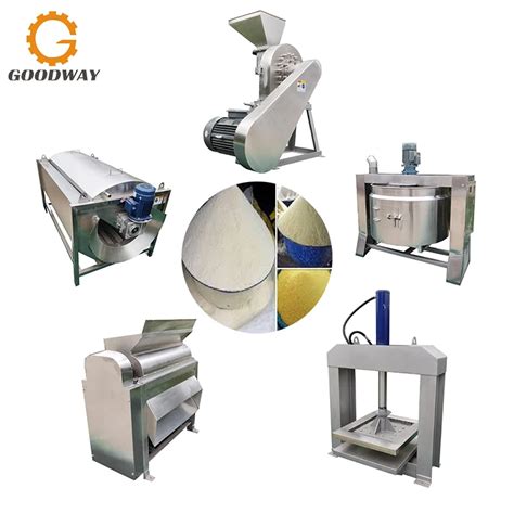 Small Gari Processing Line Garri Cassava Automatic Machine Garri
