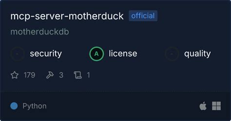 Score Mcp Server Motherduck Glama