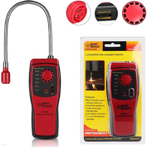 Detektor Smart Sensor Czujnik Gazu Ziemnego LPG (As8800L) - Opinie i ...