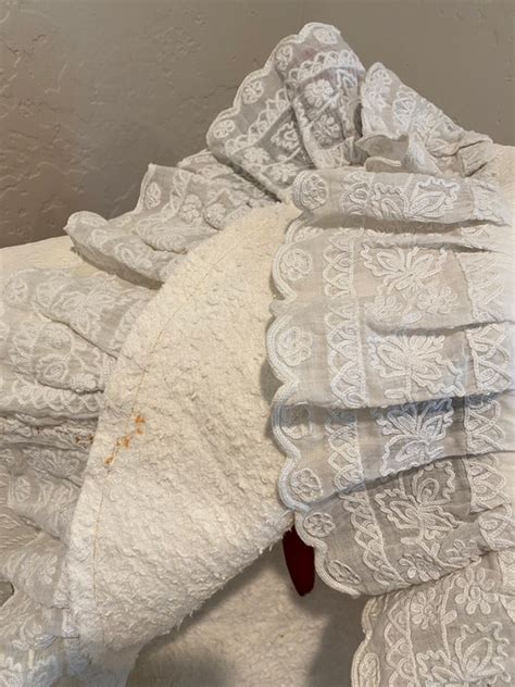 White Caplet For An Adult Wedding Or Even With A Pair Gem