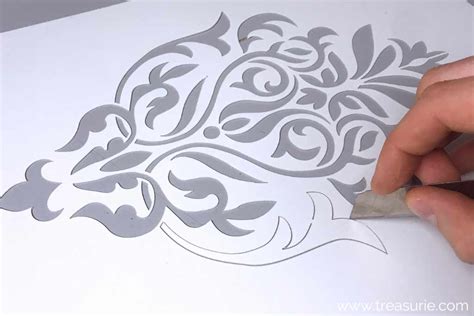 Fabric Stenciling How To Stencil Fabric Treasurie