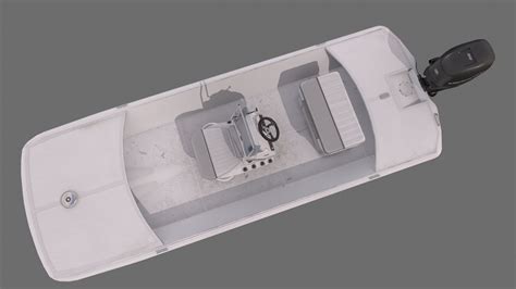 스포츠 낚시 스키프 보트 3d 모델 239 Fbx Max Free3d