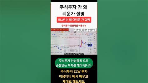 주식투자 안심종목 으로 손절없는 투자를 해야 Youtube