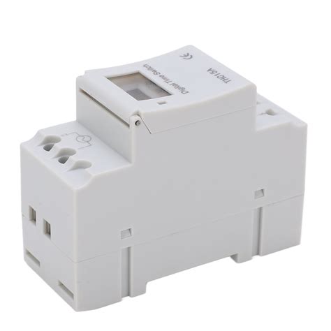 Thc15a Electronic Time Switch Lcd Display Programmable Digital Timer For Street Lamps